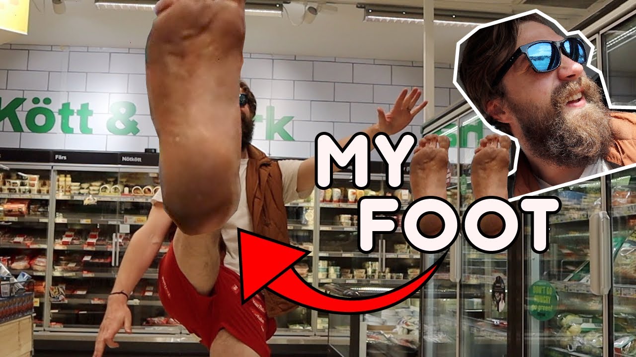 He walked barefoot :) || VLOG