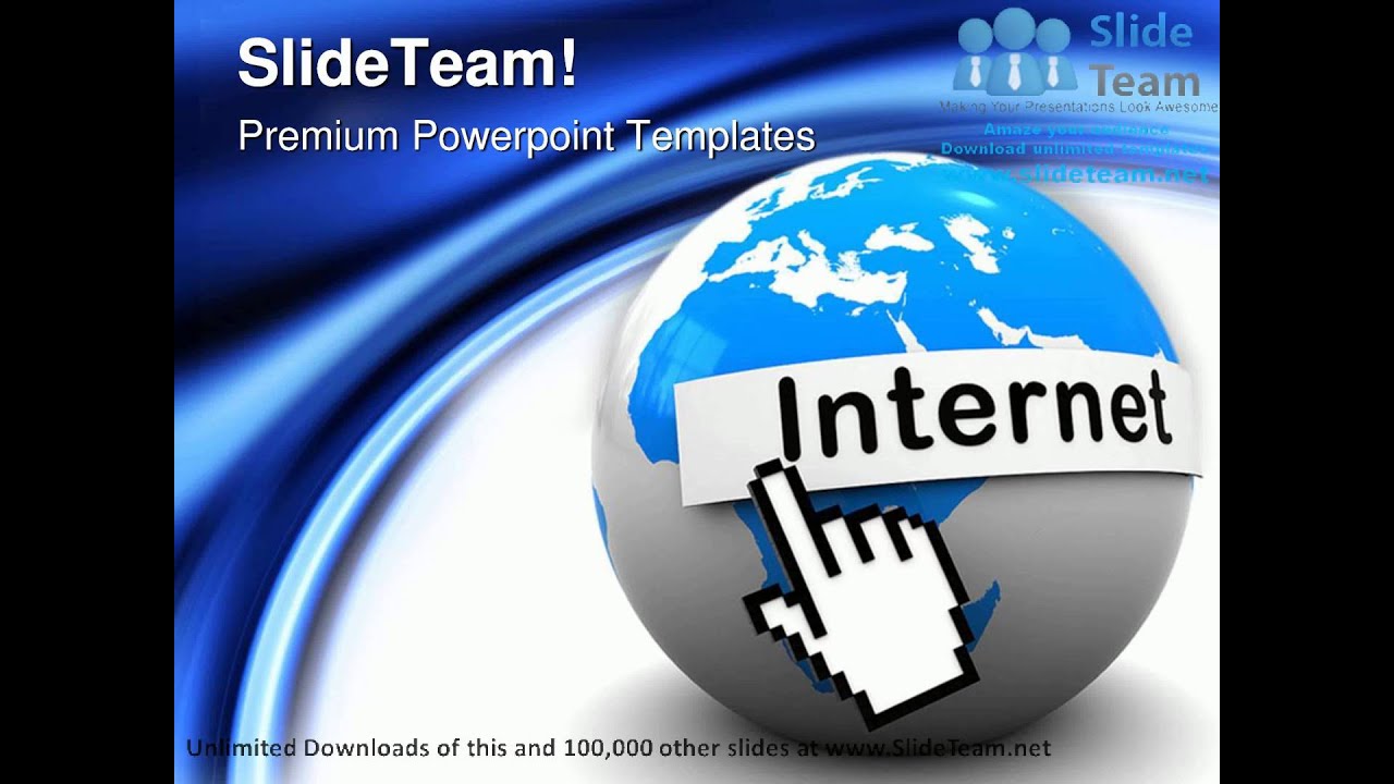 Internet On Globe Communication PowerPoint Templates Themes And Backgrounds ppt themes