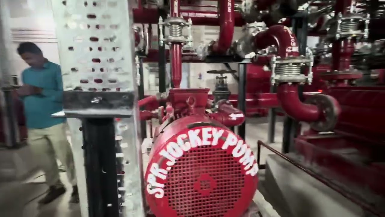 Fire Hydrant Pump Room Tour | Low Zone, High Zone, Sprinkler & Diesel Pumps Explained