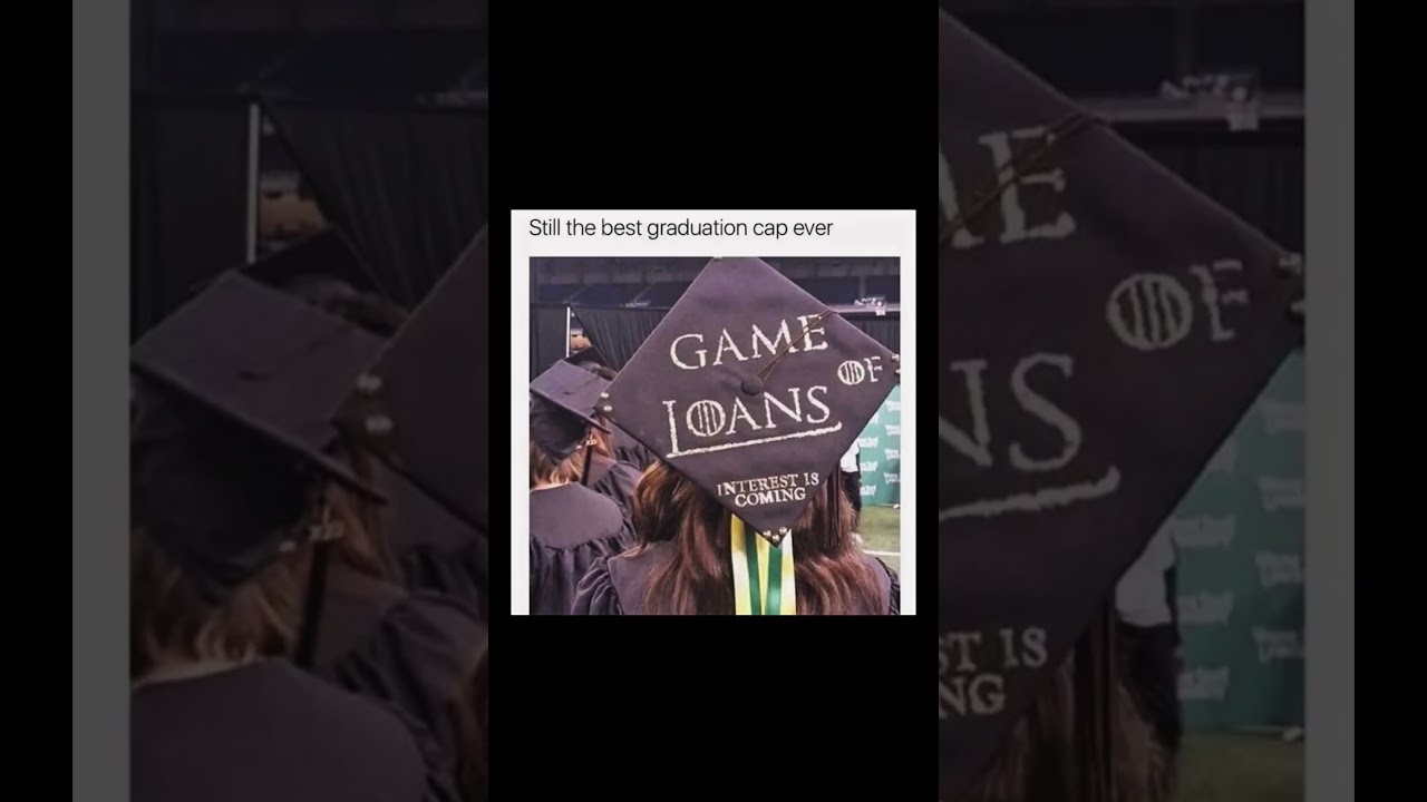 You won't believe what she wore at her graduation 😂😂 #college #memes
