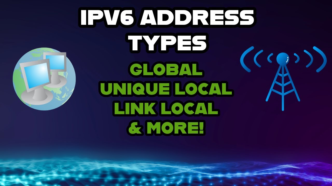 IPv6 Address Types | Unicast, Multicast, Anycast & More | Networking