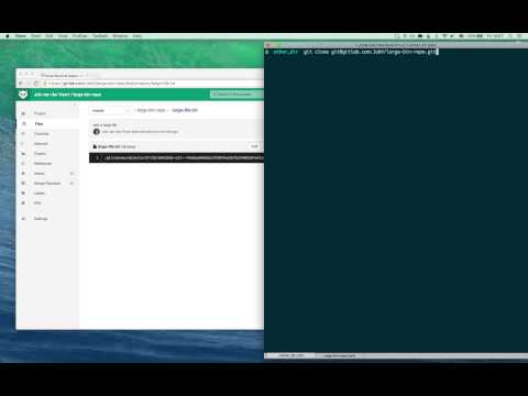 Using GitLab Annex to manage large files in your git repositories