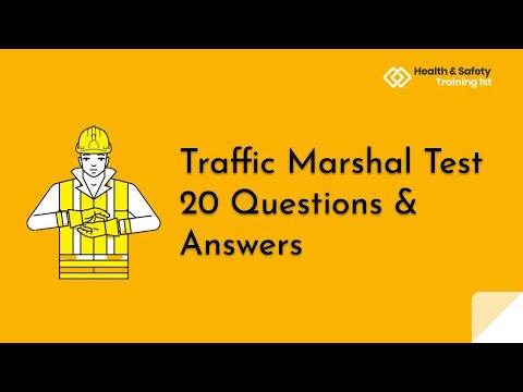 Traffic Marshal Practice Test | 20 Questions & Answers