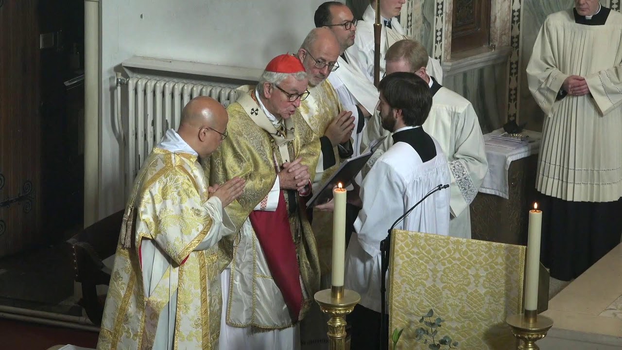 English cardinal ordains ex-Anglican bishop as Catholic priest - The ...
