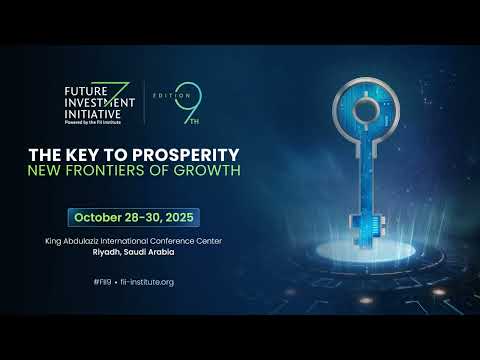 Join #FII9 in Riyadh, Oct 27–30, 2025 – Save the Date!