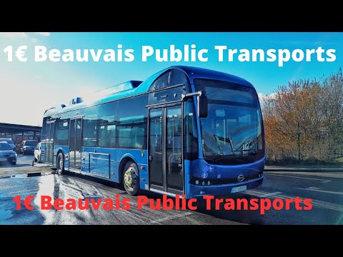 Beauvais Centre Ville With 1€ ( Euro) Ticket Daily Public Transports