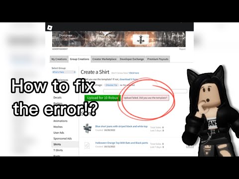 How to fix the ‘Did you use the template?’ error in ROBLOX! 😄