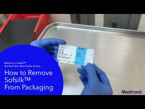Sofsilk™ Suture Packing In-Service - Removing the Product From Packaging