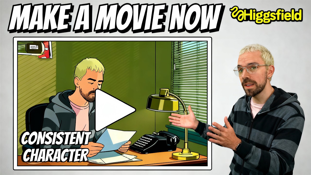 Higgsfield AI Tutorial: Create Consistent Characters & Storyboards