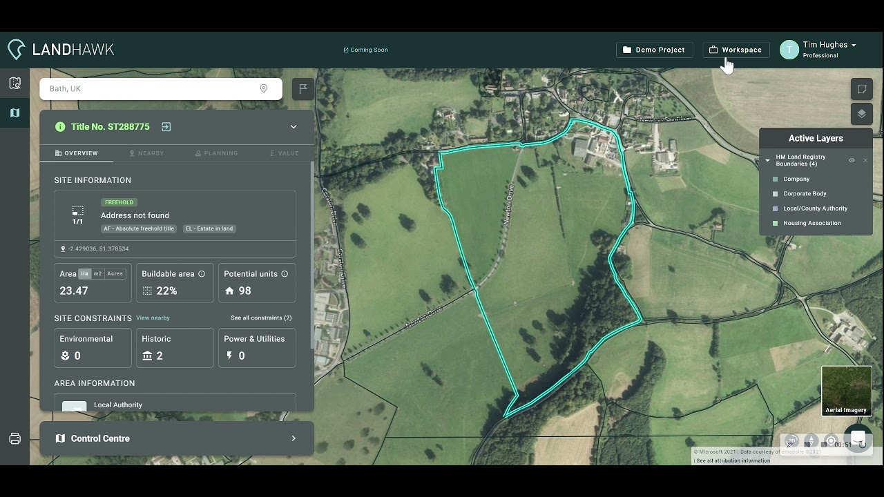How To Find Land Video Tutorials. Take A Tour Around LandHawk.