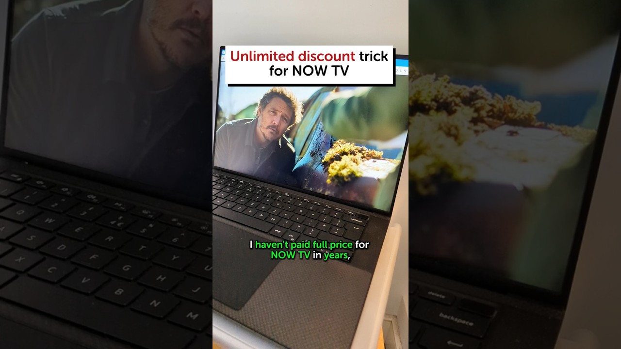 Secret way to get NOW TV for HALF PRICE #savemoney #nowtv #shorts