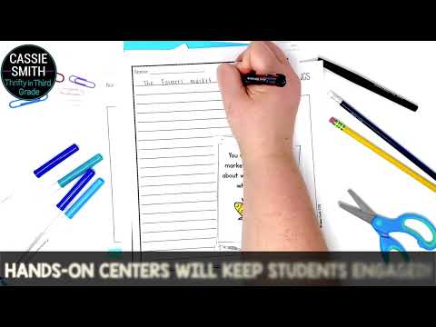 Fictional Narrative Writing Unit 2nd Grade Graphic Organizer Anchor Charts