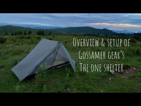 Rocket’s Overview and Setup of Gossamer Gear’s “The One” Shelter
