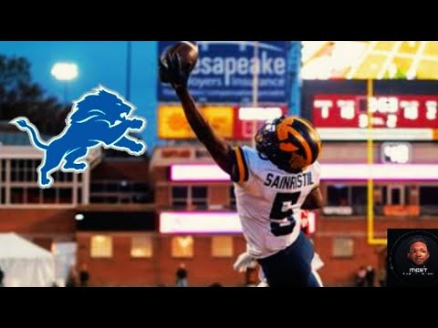 Detroit Lions to Draft Michigan CB Mike Sainristil in First Round of 24 NFL Draft!!!