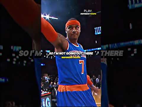 Carmelo Anthony Reacts To 1 on 1 Challenge 😱