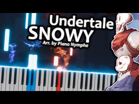 Steam Community :: Video :: Snowy - Undertale (OST) | Piano Tutorial ...