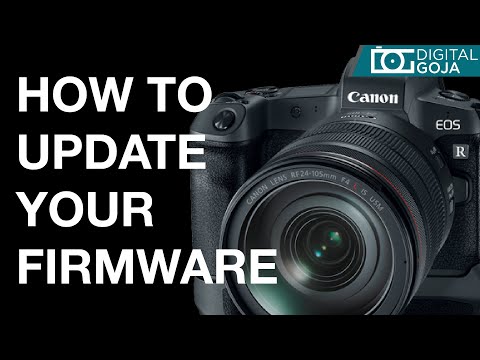 Canon Firmware Update Step-By-Step | Canon EOS R and RP