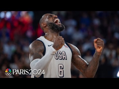 LeBron James’ TOP highlights from Paris Olympics basketball competition | NBC Sports