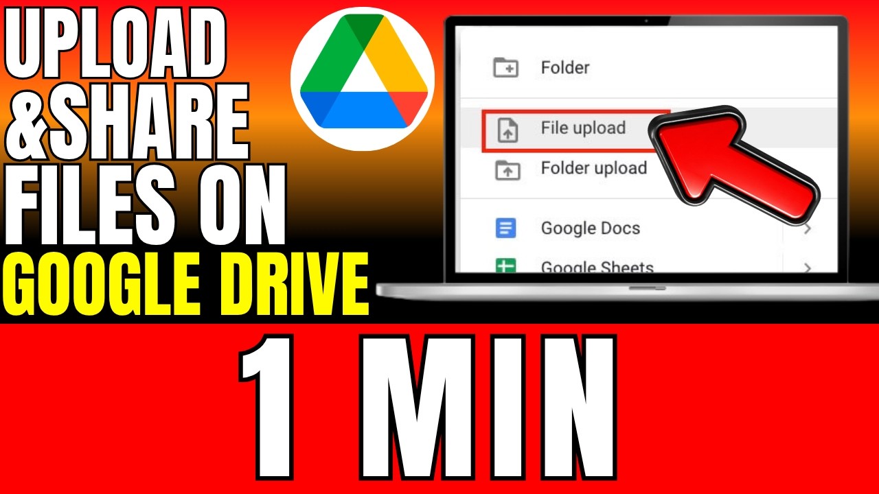 How To Upload & Share Files On Google Drive (2026)