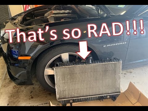 How to replace a radiator - 2010 Camaro SS