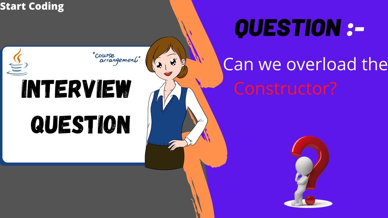 overload constructor in java | interview question | simple example in overload constructor
