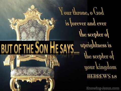 Hebrews 1:8-9, What does it REALLY say?