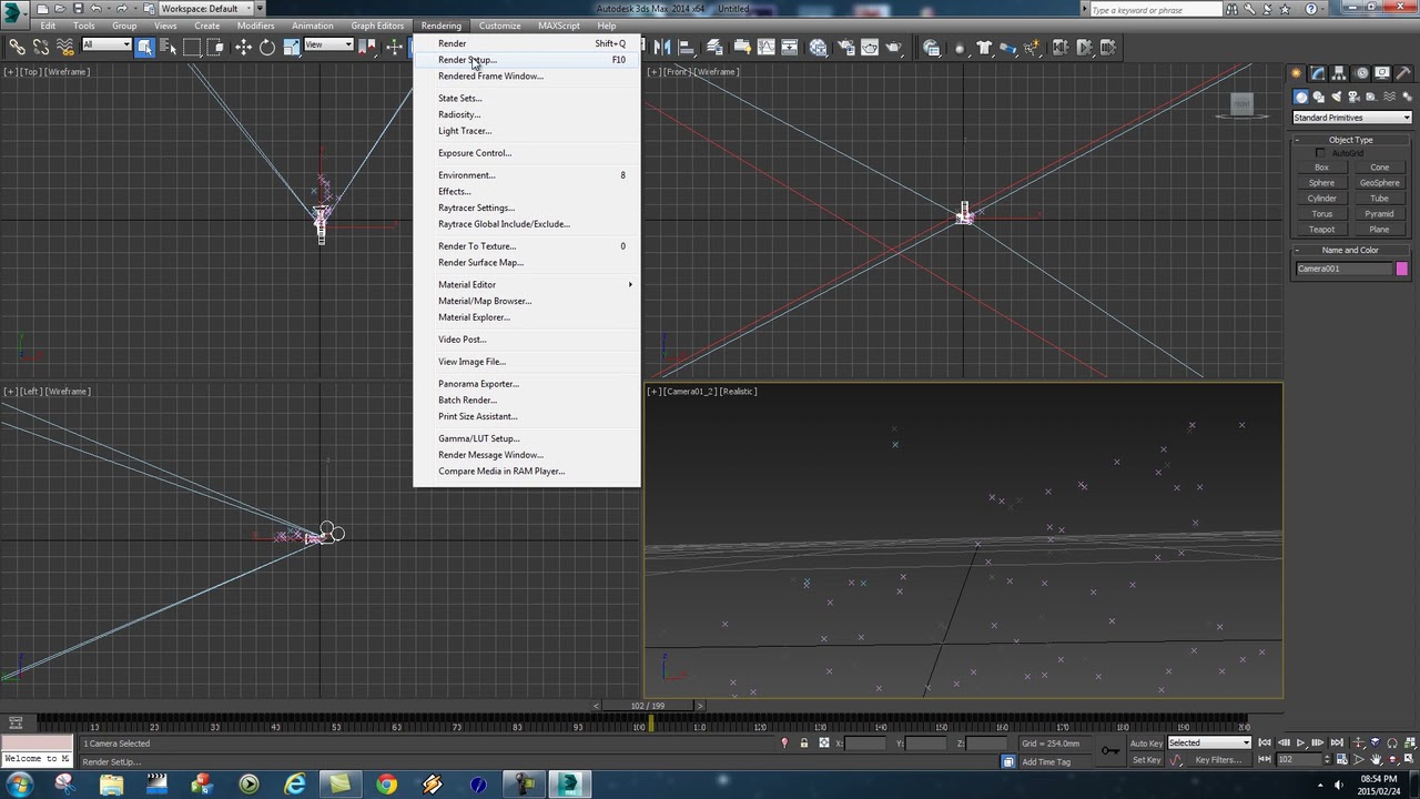 vfx 101 3dsmax import tracking data from pftrack