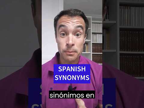 Spanish Vocabulary. Learn These Verbs Synonyms now. #shorts #learnspanish