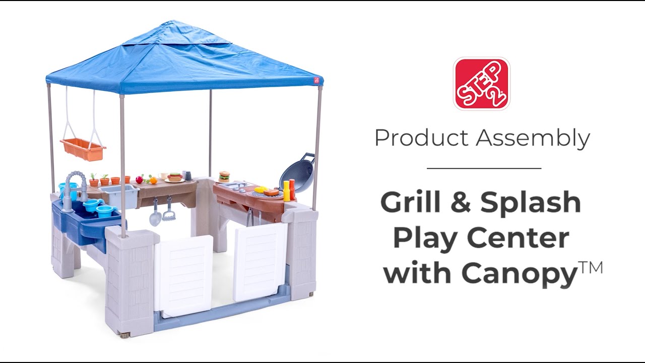 Step2 Grill & Splash Play Center with Canopy