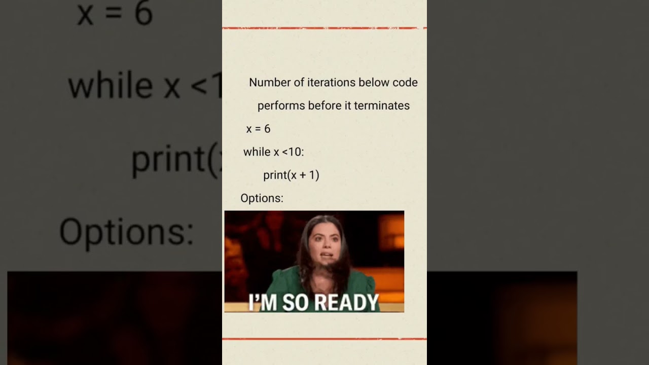 Counting Iterations in a Python While Loop