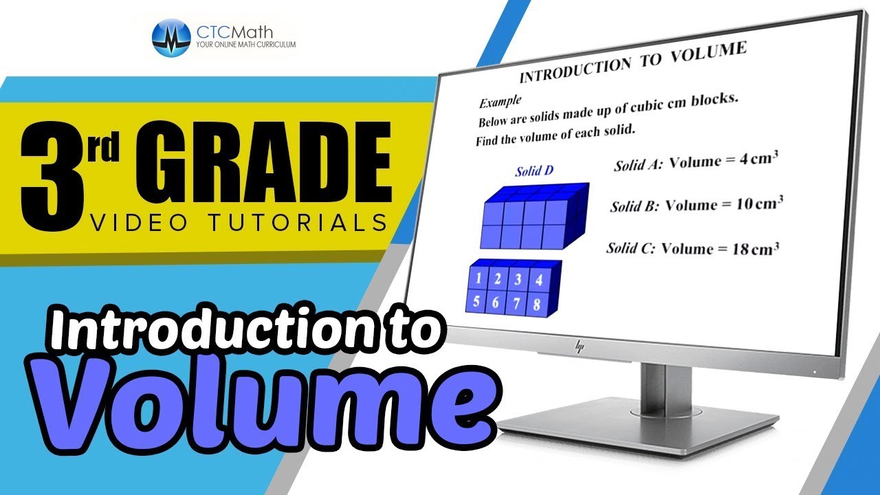 3rd Grade Math Tutorials: Introduction to Volume