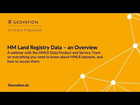 HM Land Registry Data - an Overview