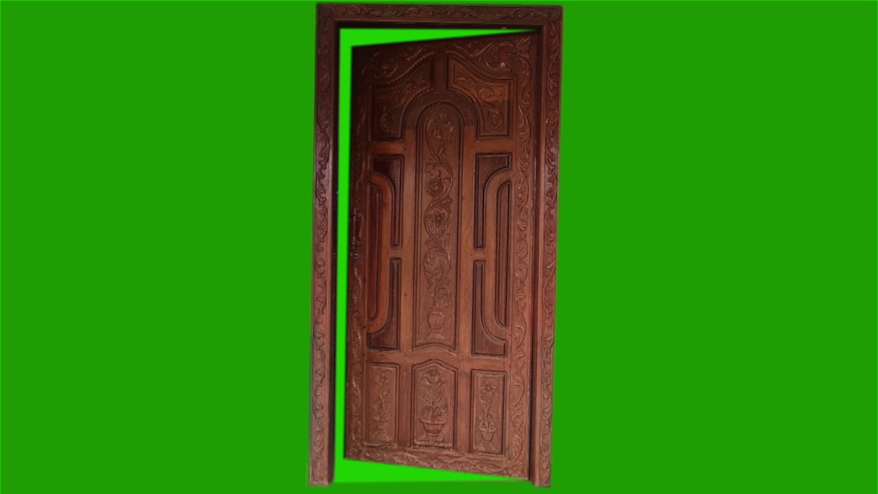 HD DOOR OPENING GREEN SCREEN,green screen door, door opening green screen | green screen video