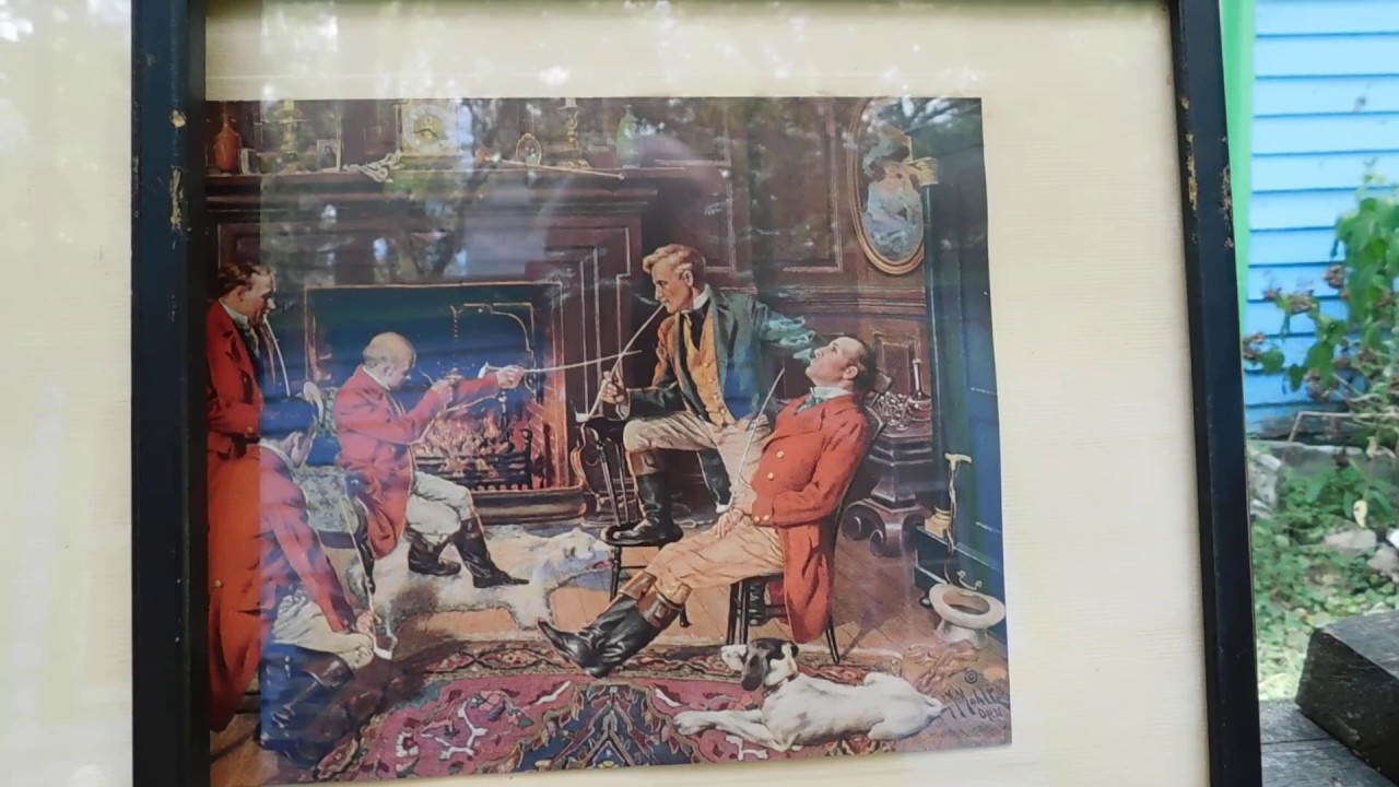 Etsy Top Picker, finds 6 rare Fox Hunt Prints ,