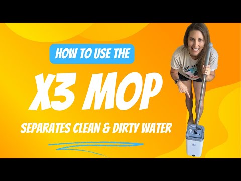 X3 Mop: Step-by-Step Guide and Hands-On Demo! Let's Clean!