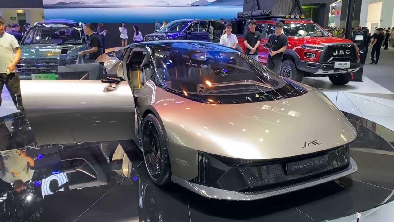 All New JAC DE-FINE EV Concept Walkaround