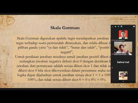 Penjelasan Tentang Skala Guttman dan Semantik Differensial (PEP UNNES)