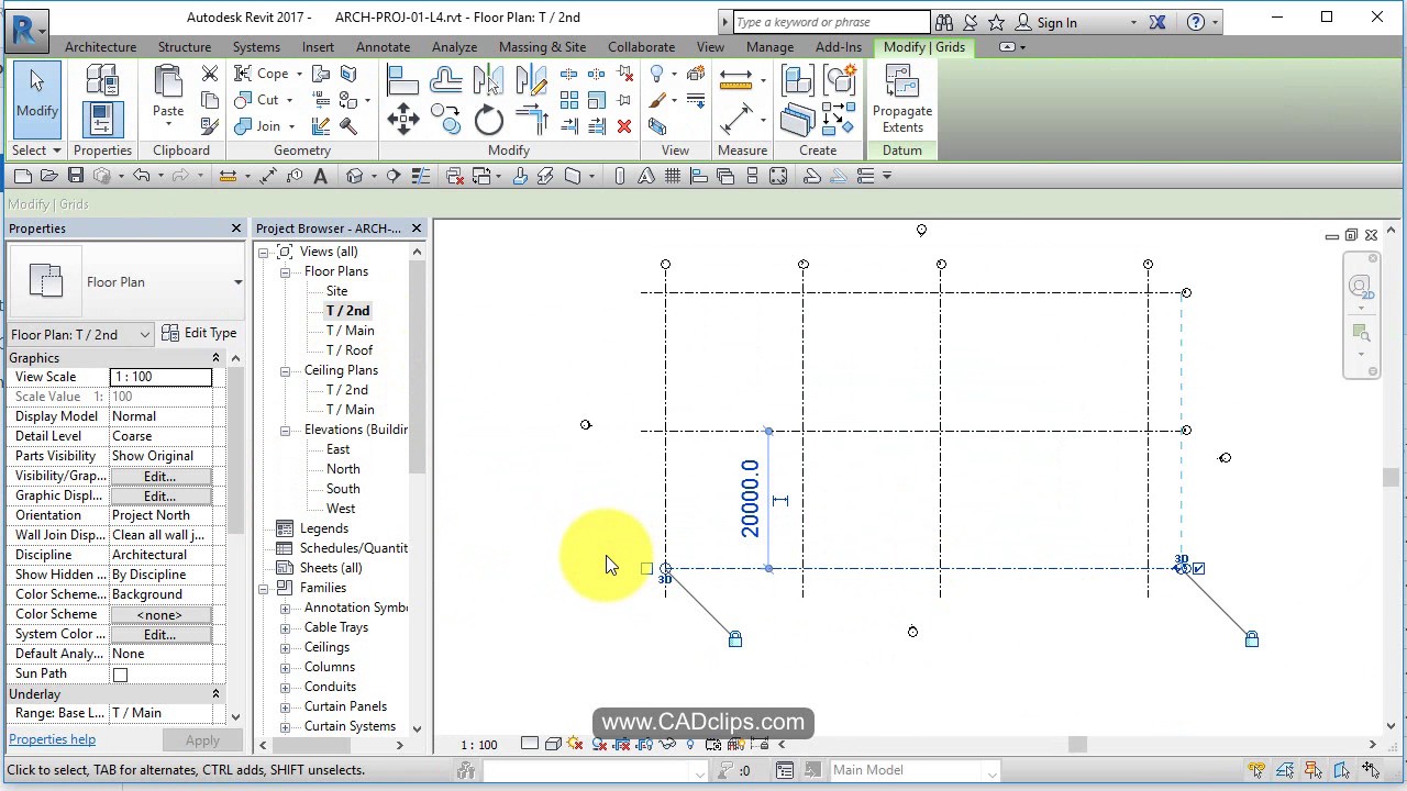 REVIT ARCHITECTURAL PROJECT 04 ELEVATIONS SETUP