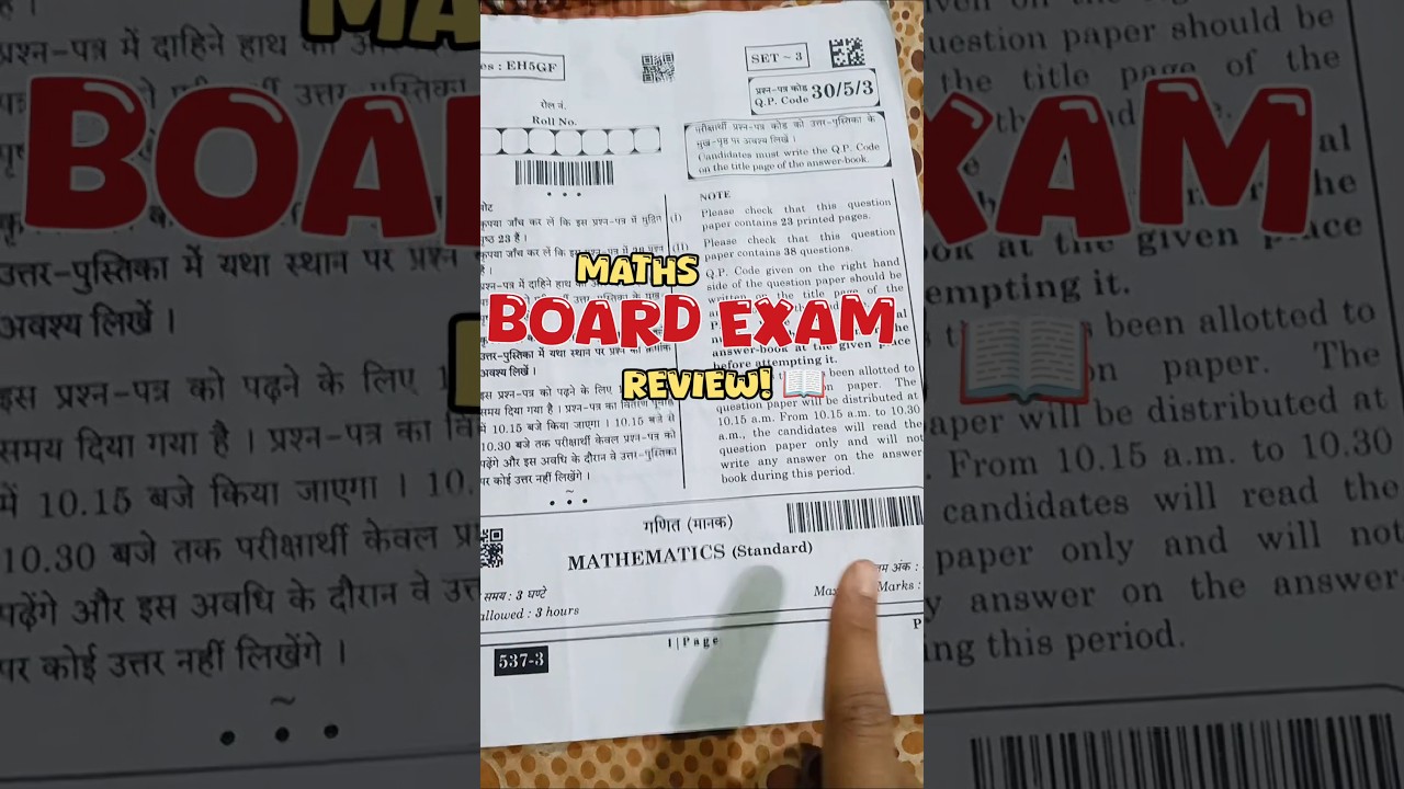 How my MATHS Board Exam 📝2025 went??#exam #trending #minivlog #cbse #boards #video #shorts  #study