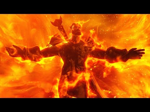 Extinction - Silithus at the Moment the Sword of Sargeras Hit Azeroth ...