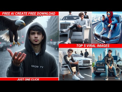 Top 5 viral images trending ai photo generator | Bing image creator tutorial FREE