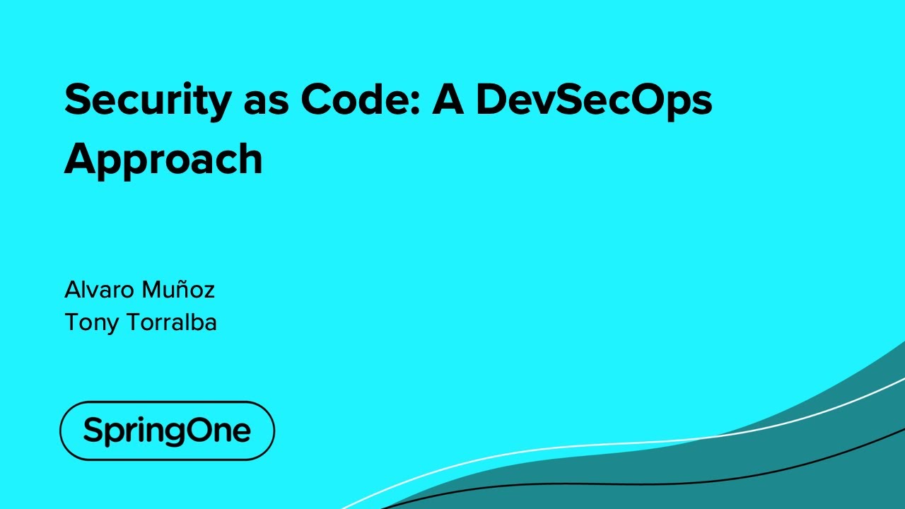 Security as Code: A DevSecOps Approach