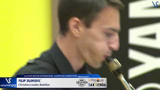 Filip Dujmovic plays Balafon by Christian Lauba - Adolphesax