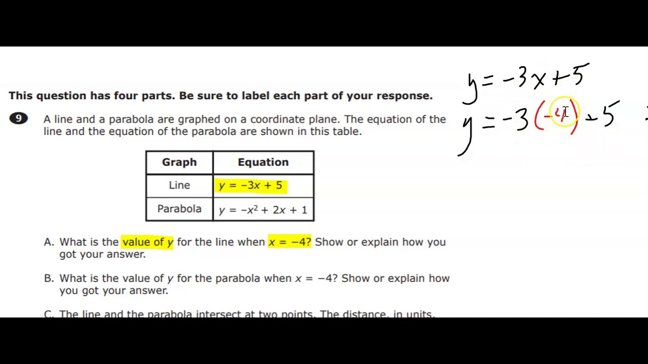 2019 MCAS #9 Part A