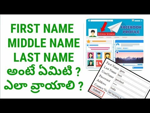 |First Name Last Name| |First Name Last Name Middle Name in Applications |First Name Last Name|