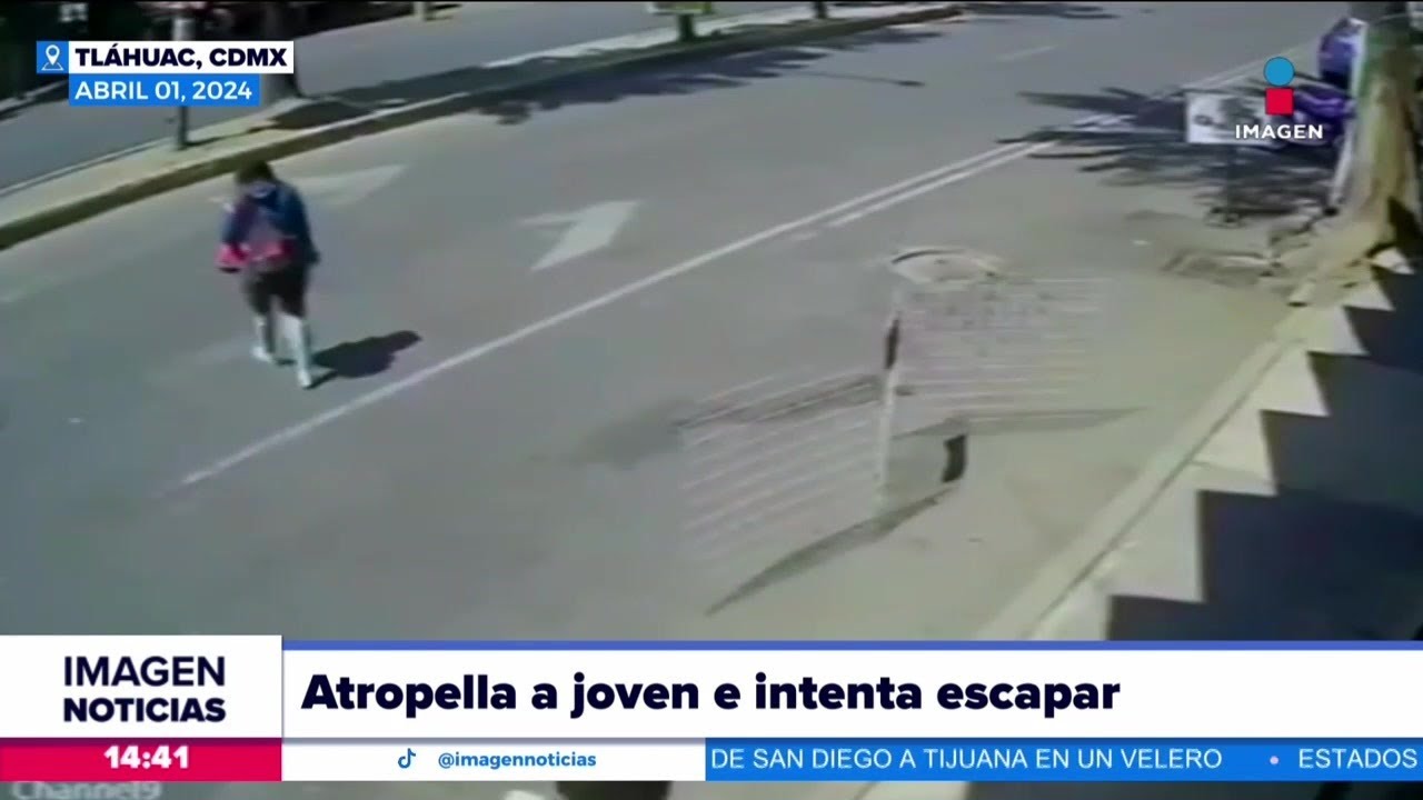 VIDEO: Camión de volteo atropella a joven | Noticias con Crystal Mendivil