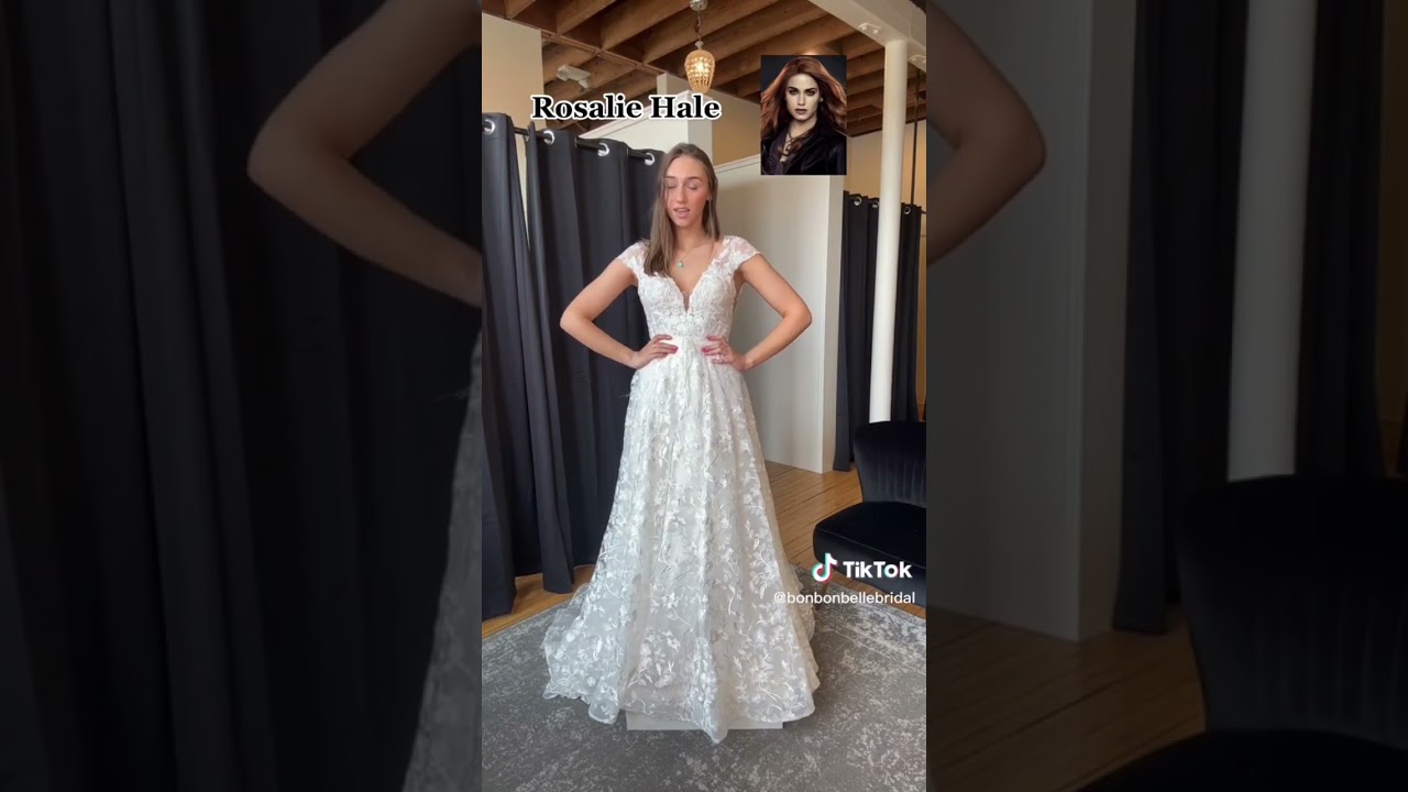 Twilight Inspired Gowns! 💙 #shorts #bonbonbelle #bridal #bridal #weddingdress #wisconsinbride