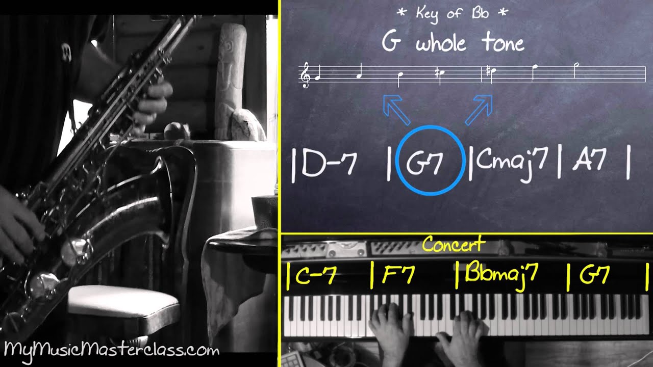 Doug Webb - Harmonic Improvisation Saxophone Masterclass 1