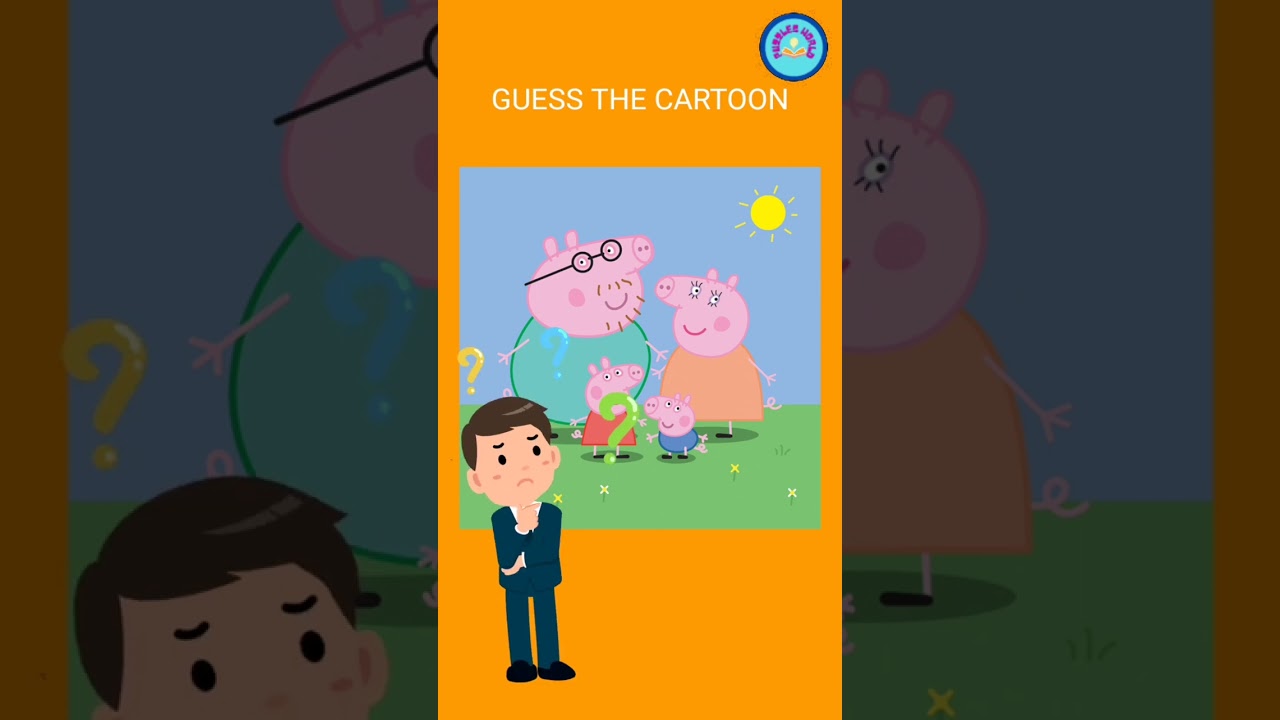 Guess the cartoon #3|easy questions|The Puzzles World #guessthecartoon